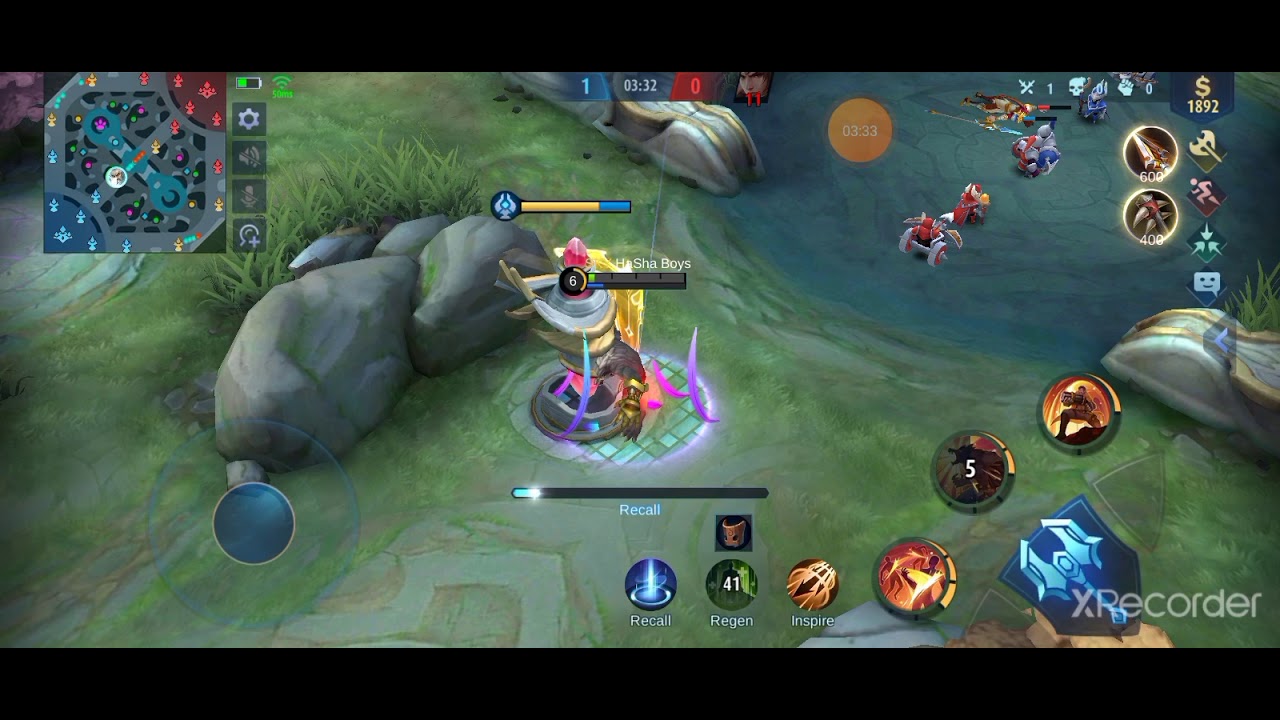 mobile legend fighting my big brother - YouTube
