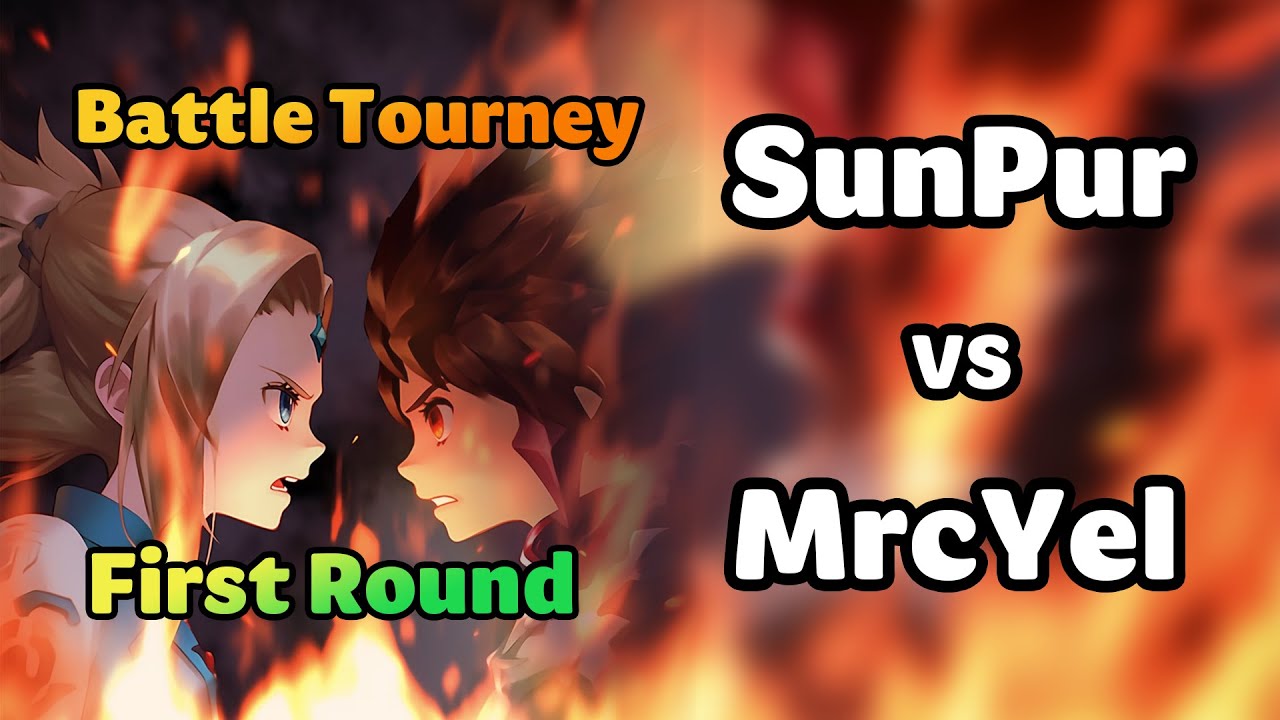 Battle Tournament - First Rounds - SunPur VS MrcYel - YouTube