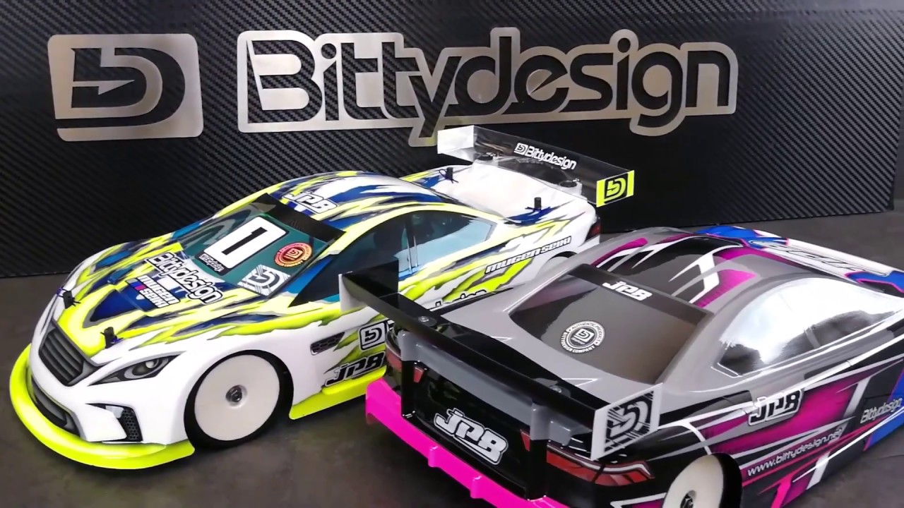 JP8 1/10 190mm TC body by Bittydesign - YouTube