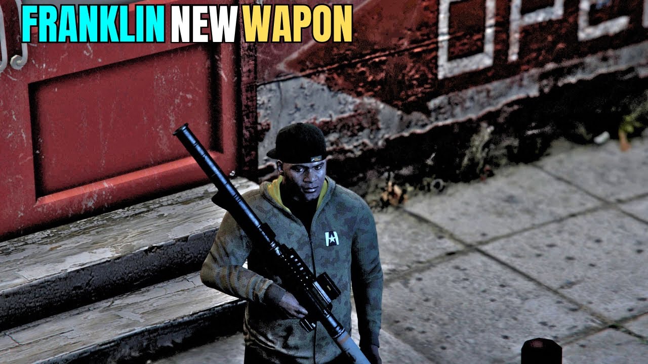 Grand Theft Auto V_ Franklin experimented with the new weapon before ...