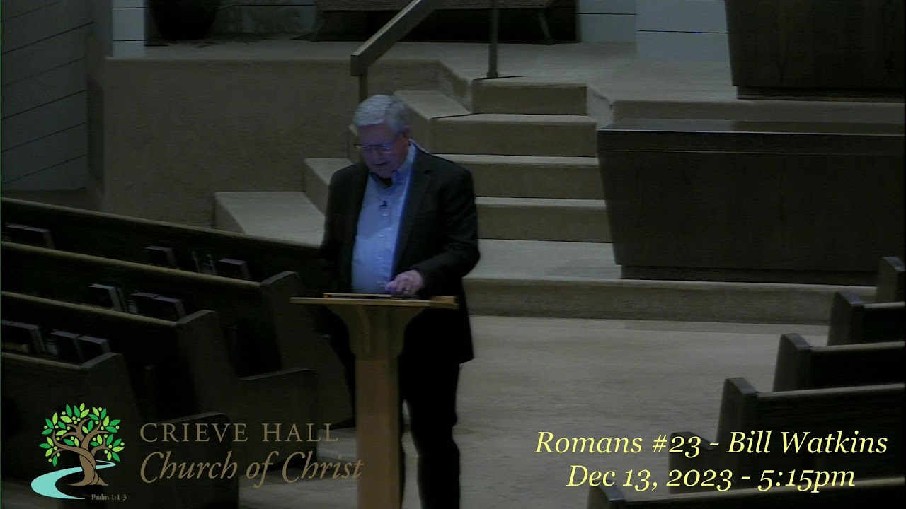 Prayer Service - Bill Watkins - Dec 10, 2023 - 5pm - YouTube