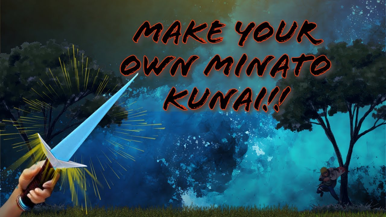 How to Craft Minato’s Kunai with Paper! (Naruto Fans, Don’t Miss This ...