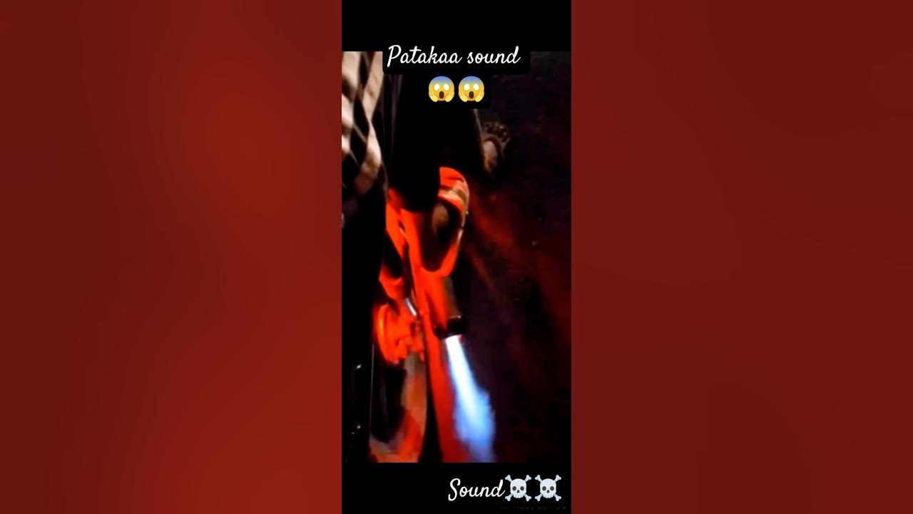 Exhaust Patakaa sound //my first vlog #vlog #pataka #modifiedspledor #viralshort #shorts # ...