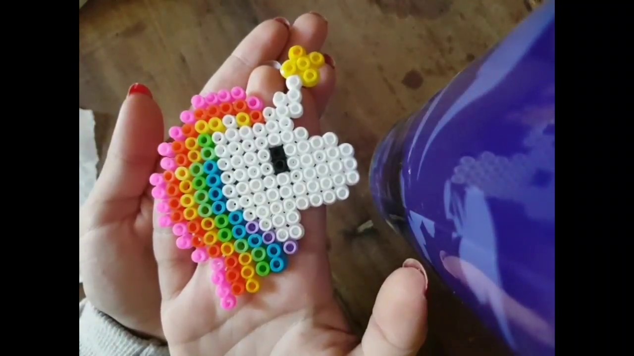 Unicorno con i pyssla 🦄🌟 - YouTube