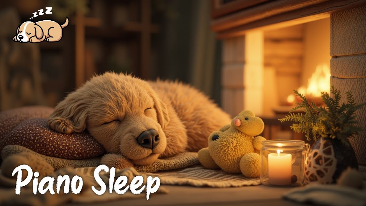 Relaxing Piano Music for Dogs ~ Deep Sleep & Anxiety Relief for ...