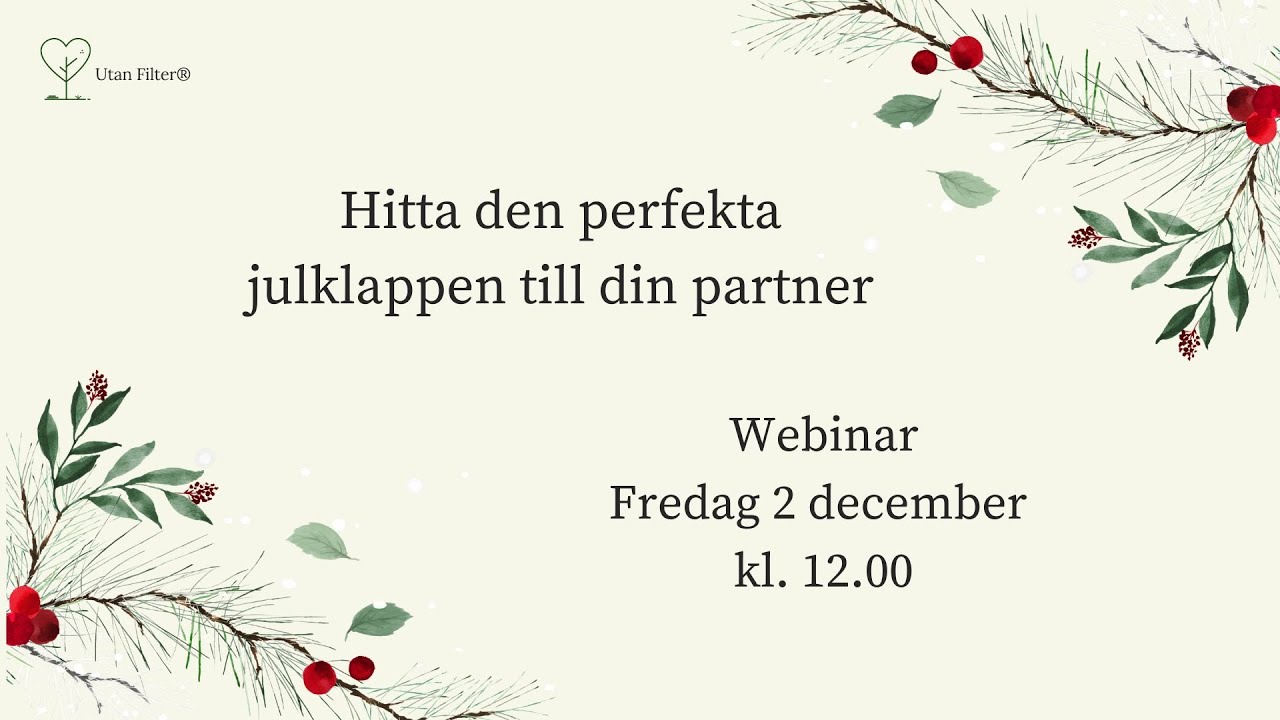 Hitta den perfekta julklappen! - YouTube