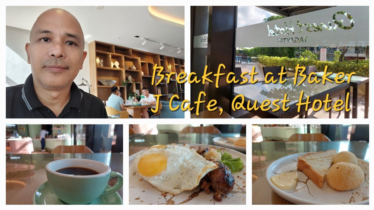 Breakfast at Baker J Cafe, Tagaytay City - YouTube