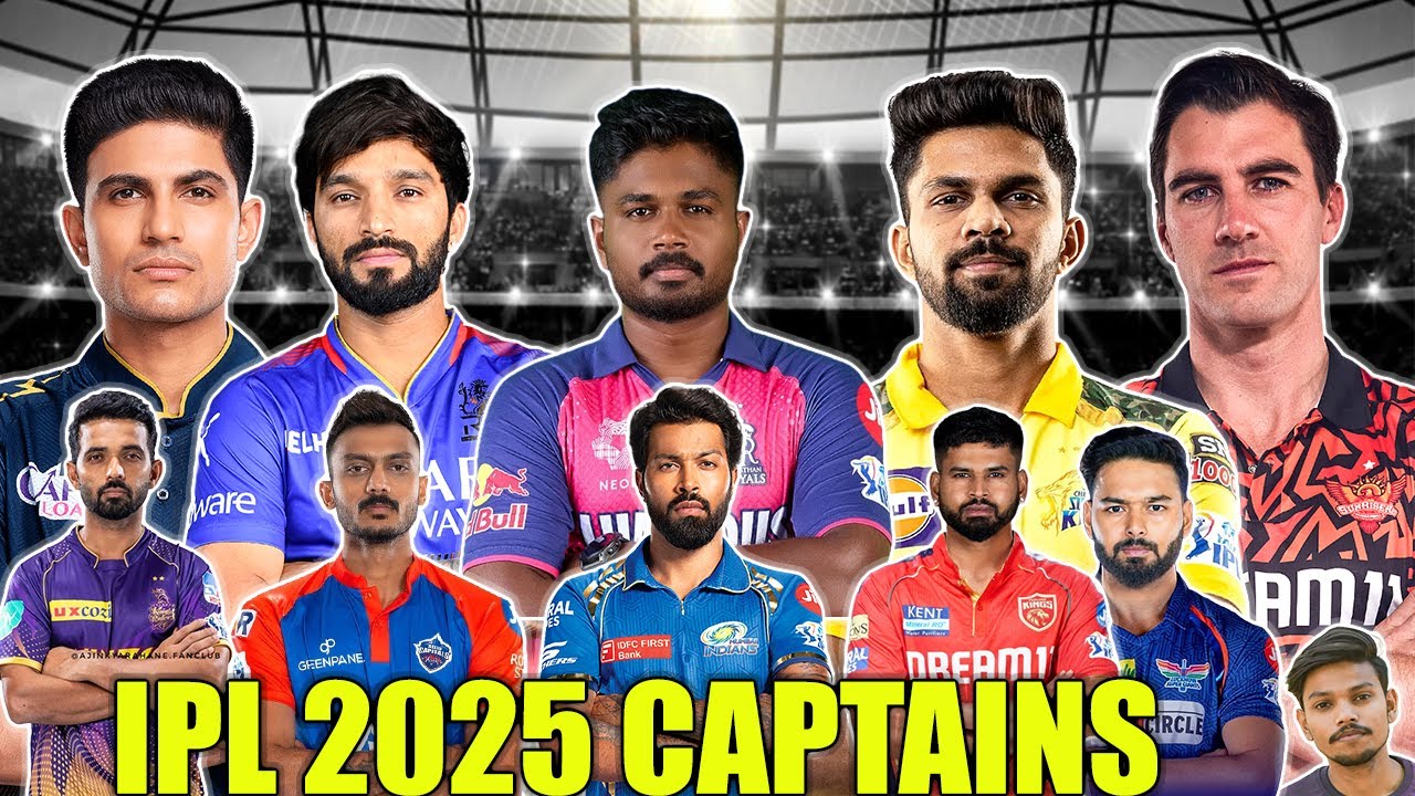 IPL ALL CAPTIONS SINCE 2025 |IPL 2025 - YouTube