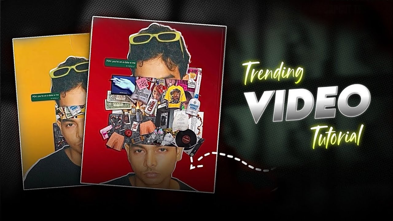 Instagram Trending Reels Editing Tutorial | Trending Mind Matarial ...