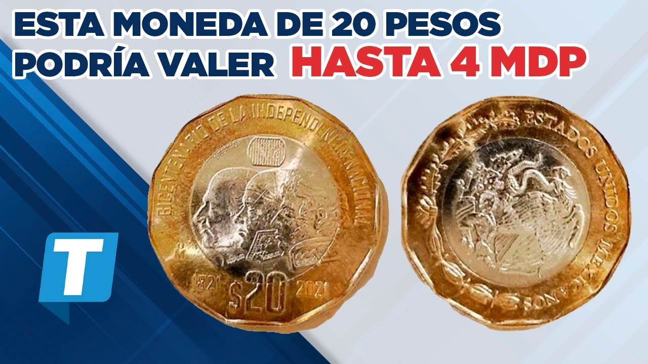 ¿Pagan hasta 4 millones? Moneda mexicana de 20 pesos consigue alto ...