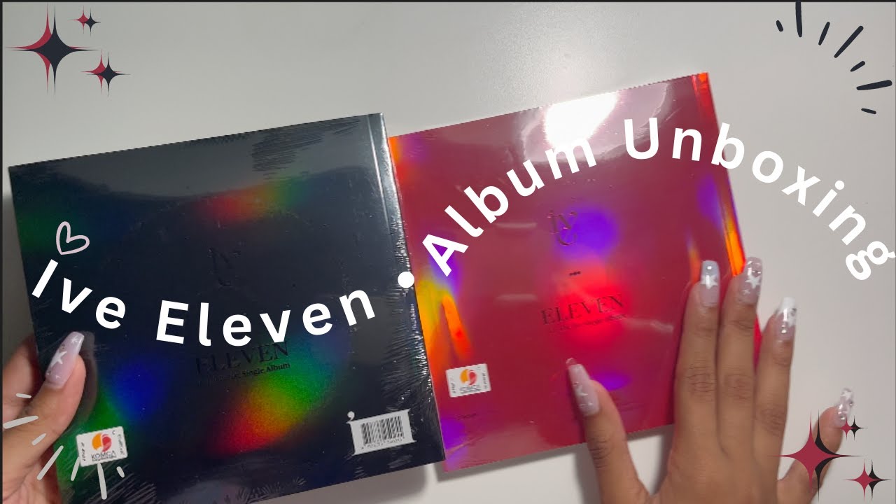 Ive Eleven Album Unboxing - YouTube