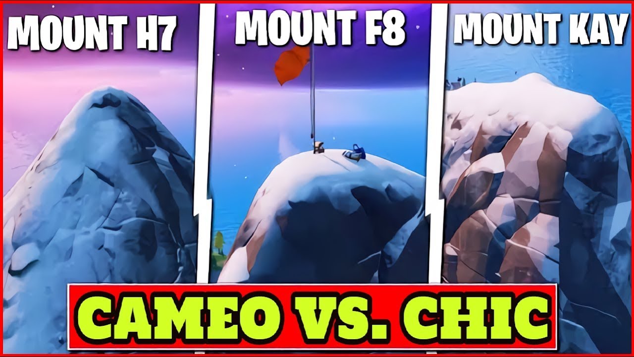 BAILA EN LA CIMA DEL MONTE H7, MONTE F8 Y MONTE KAY | DESAFÍOS CAMEO VS ...