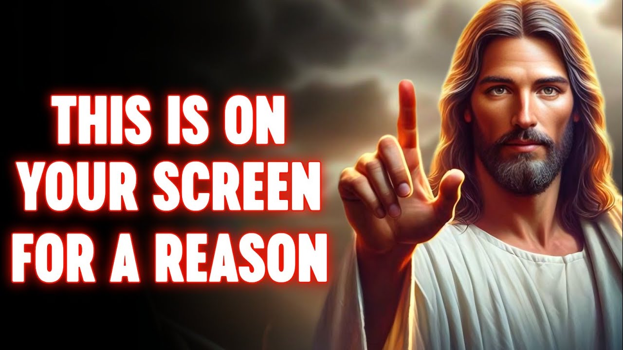 🛑 THE HOLY SPIRIT PUT THIS ON YOUR SCREEN FOR A RESON ‼️| GOD MESSAGE ...