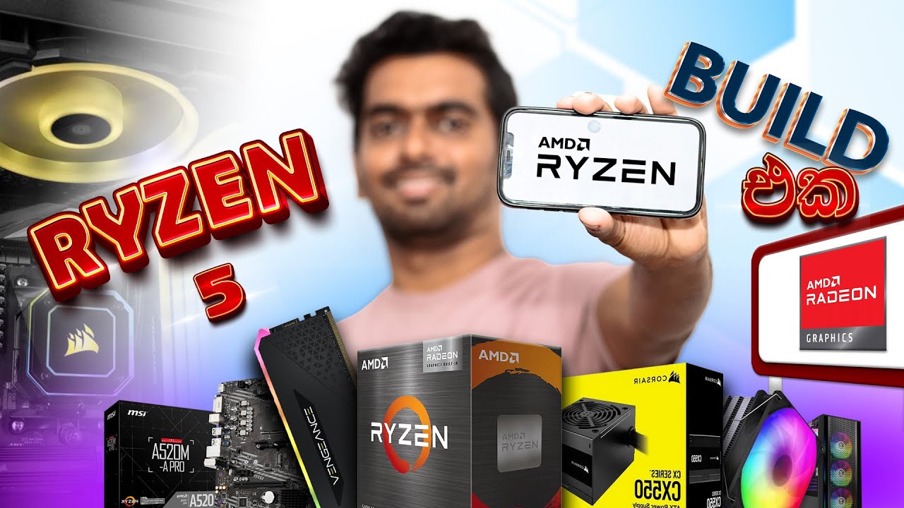 Brand New Ryzen 5 5600G Full Set PC Build 2024 - YouTube