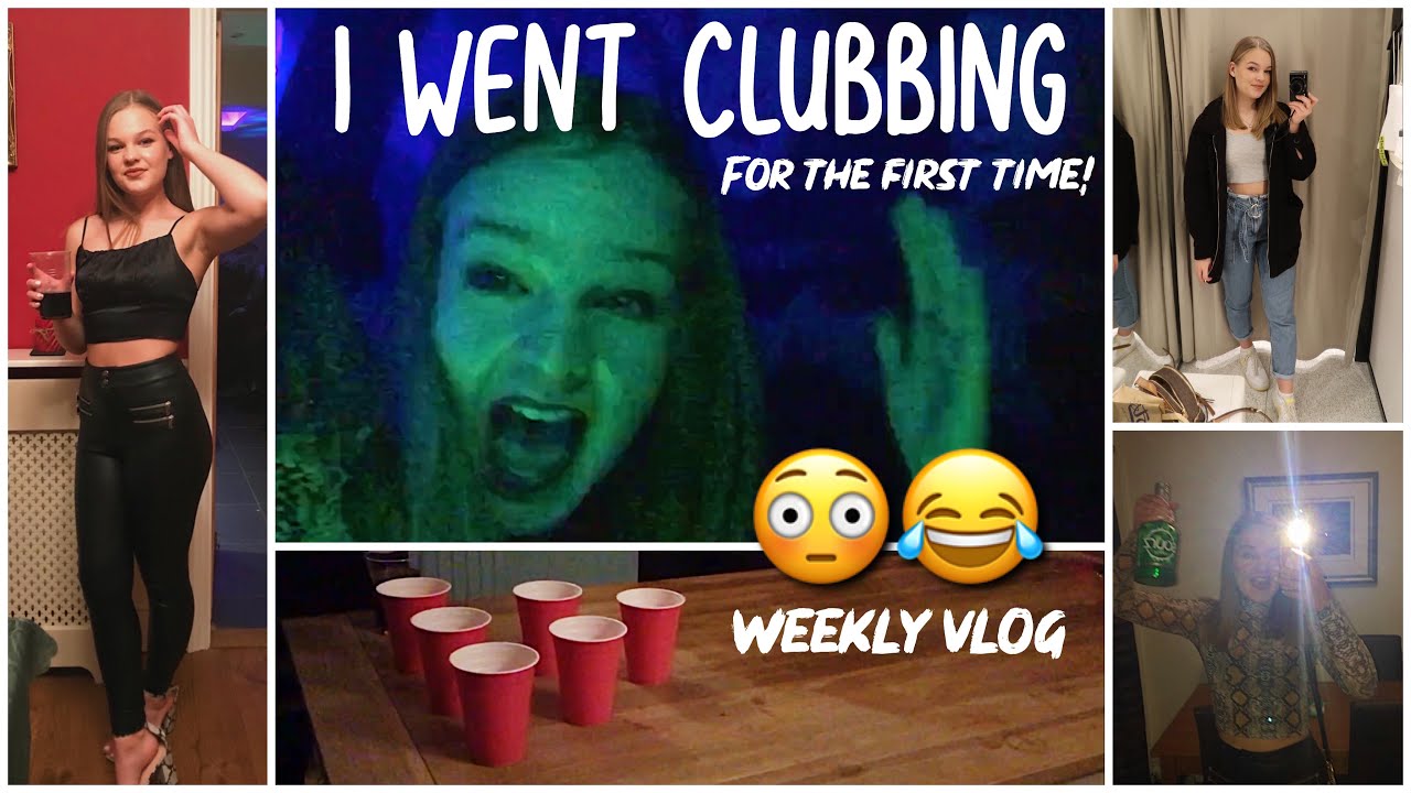 I went clubbing for the first time!😳WEEKLY VLOG~lush leah - YouTube