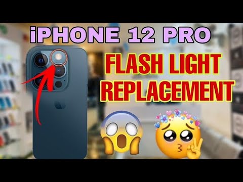 iPHONE 12 PRO flash light replacement | @mgrmobileservice #koppal # ...