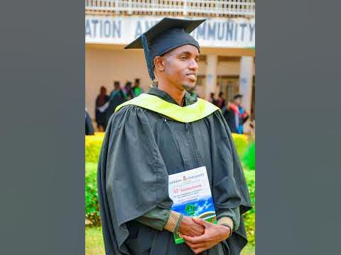 Graduating from Egerton university, bachelor's degree of education ...