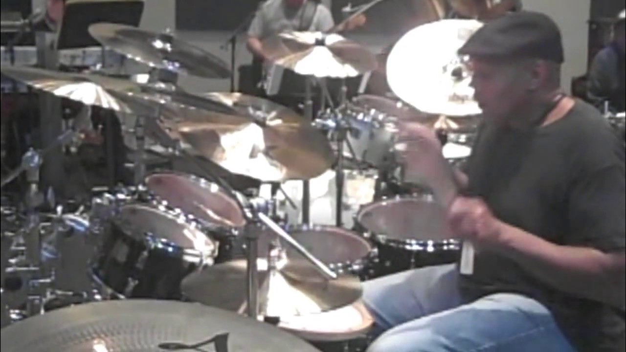 Gerry Brown - Montreal Drum Fest - 2009 -Rehearsal - YouTube