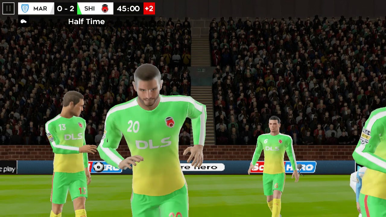 Dream soccer league Marseille Vs Shield United 0 - 2 - YouTube
