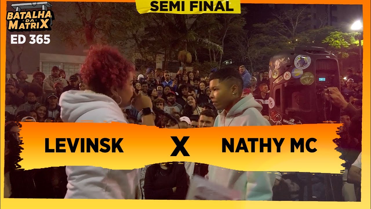 Levinsk x Nathy MC | Semi-final | Batalha da Matrix [365] - YouTube
