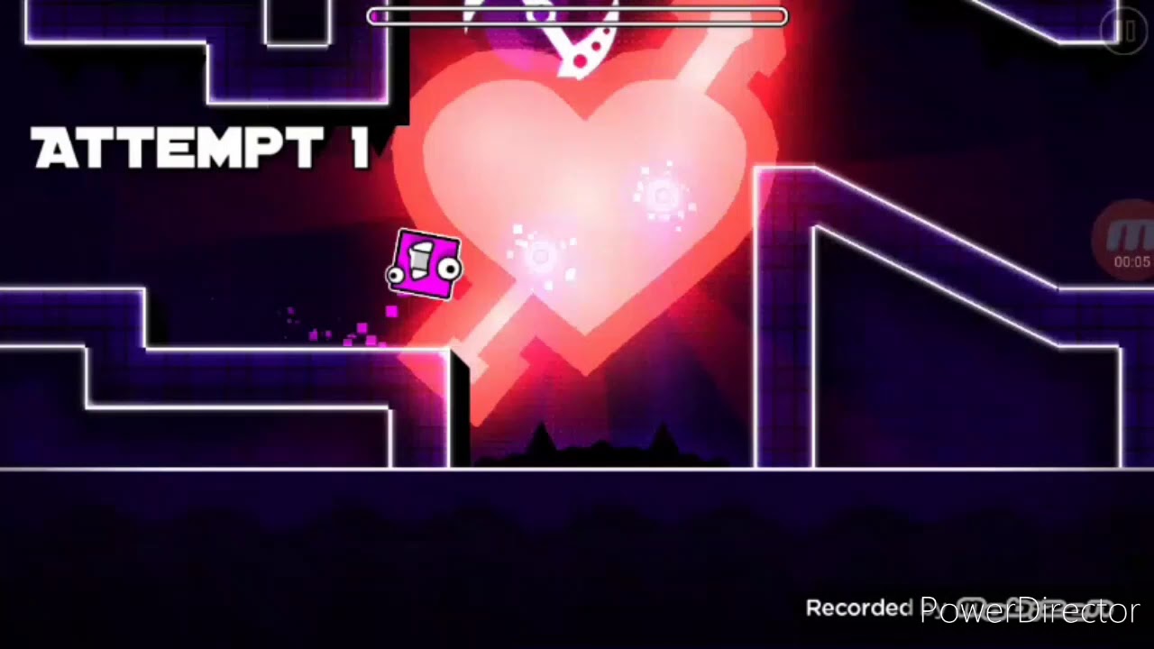 Geometry Dash- I Love You 100% (Especial San Valentin) - YouTube