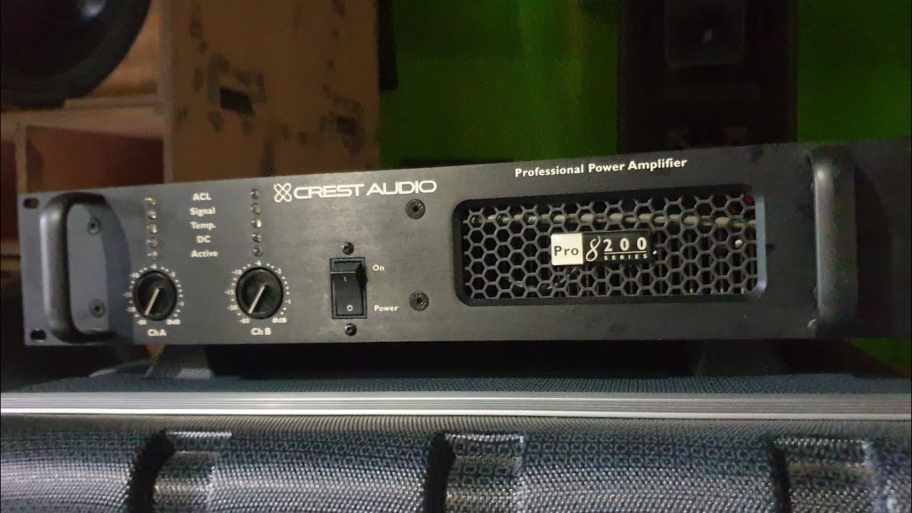 Harganya perih, terbayar dengan Clarity | Crest Audio Pro 8200 made in ...