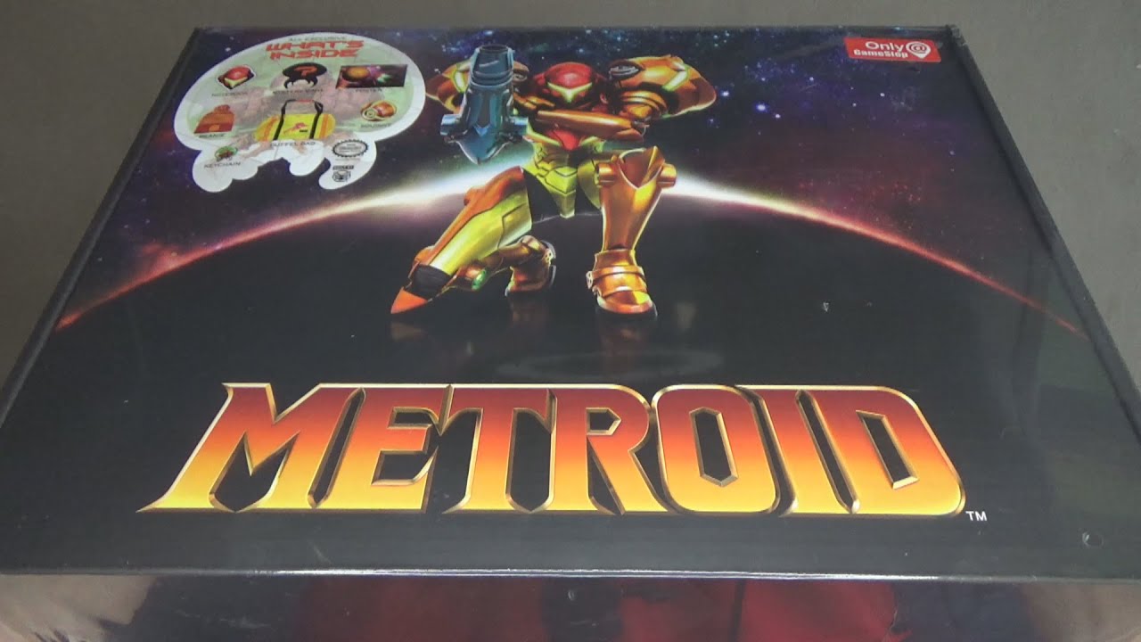Metroid: Samus Returns Collector's Box Opening - YouTube
