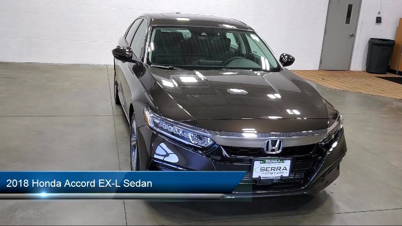 2018 Honda Accord EX-L Sedan Akron Canton Wadsworth Cuyahoga Falls ...