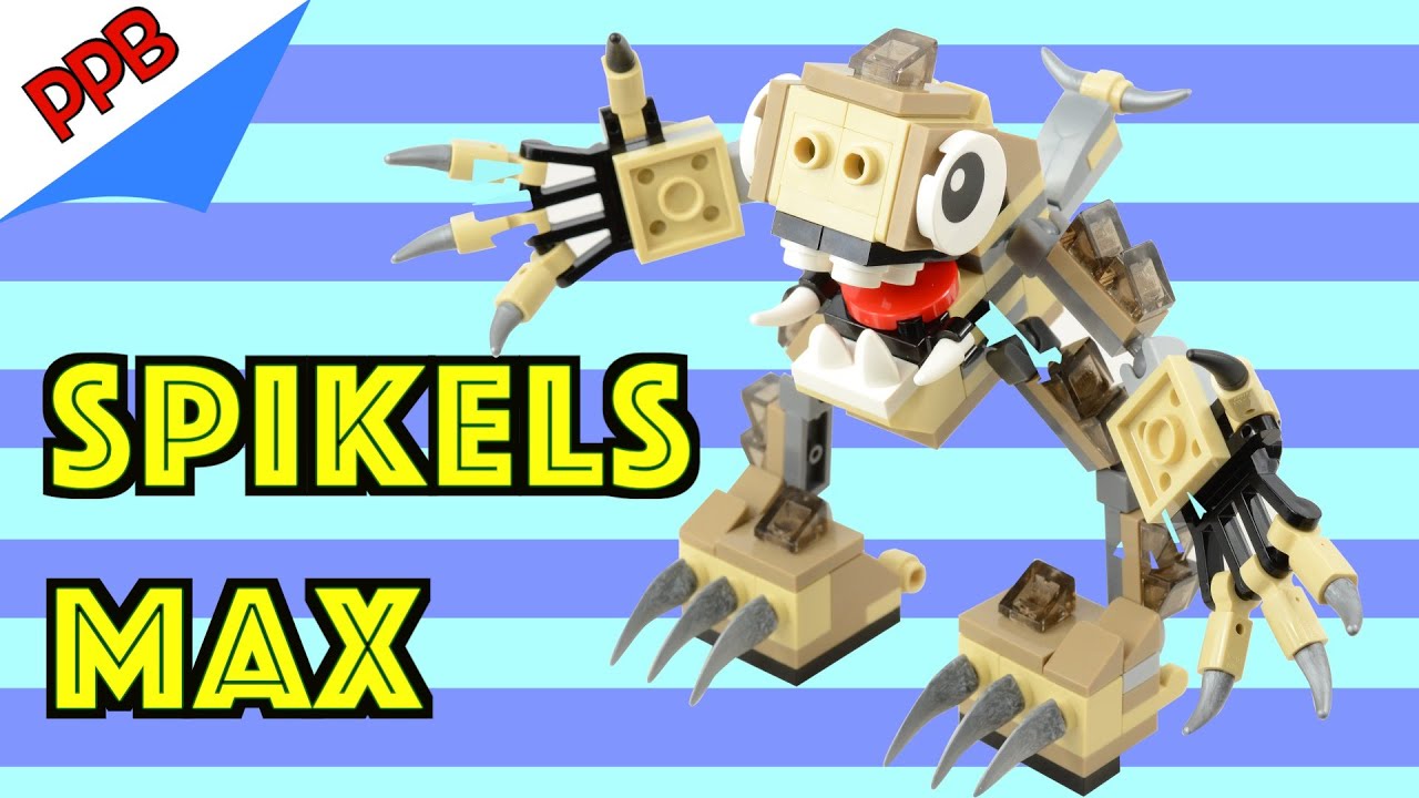 Mixels #25: Spikels Max / Lego stop motion animation build - YouTube