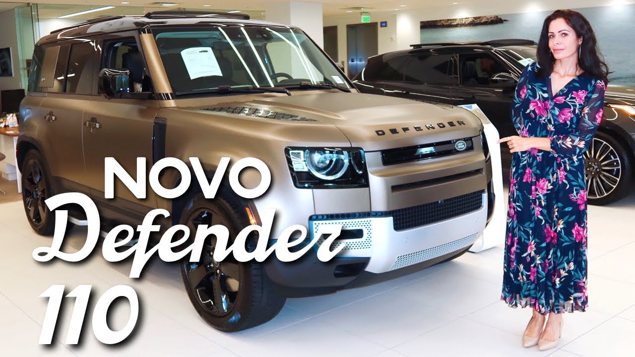 Novo Land Rover DEFENDER 110 HSE 2020 na cor Gondwana Stone, em Miami ...