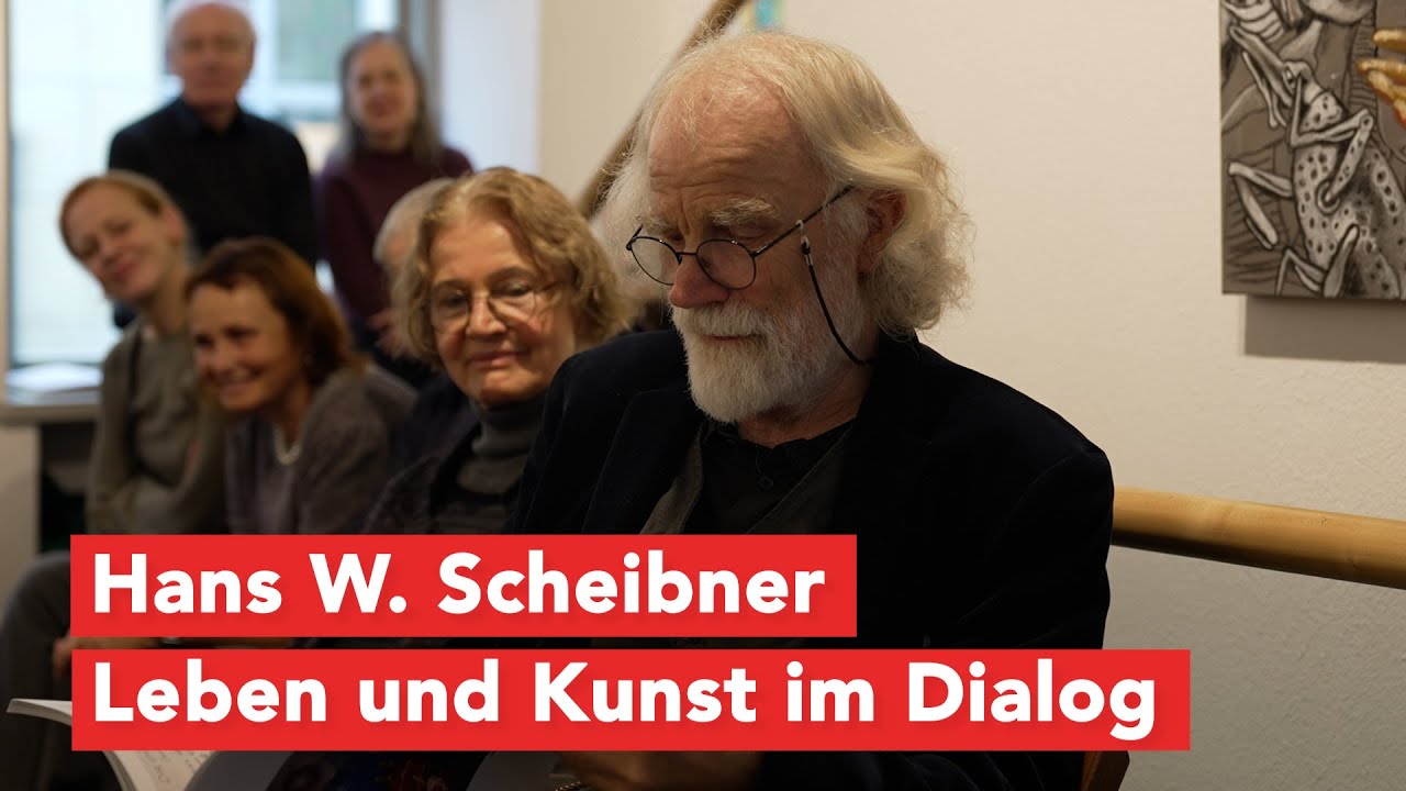 Hans W. Scheibner stellt künstlerisches Lebenswerk vor - YouTube
