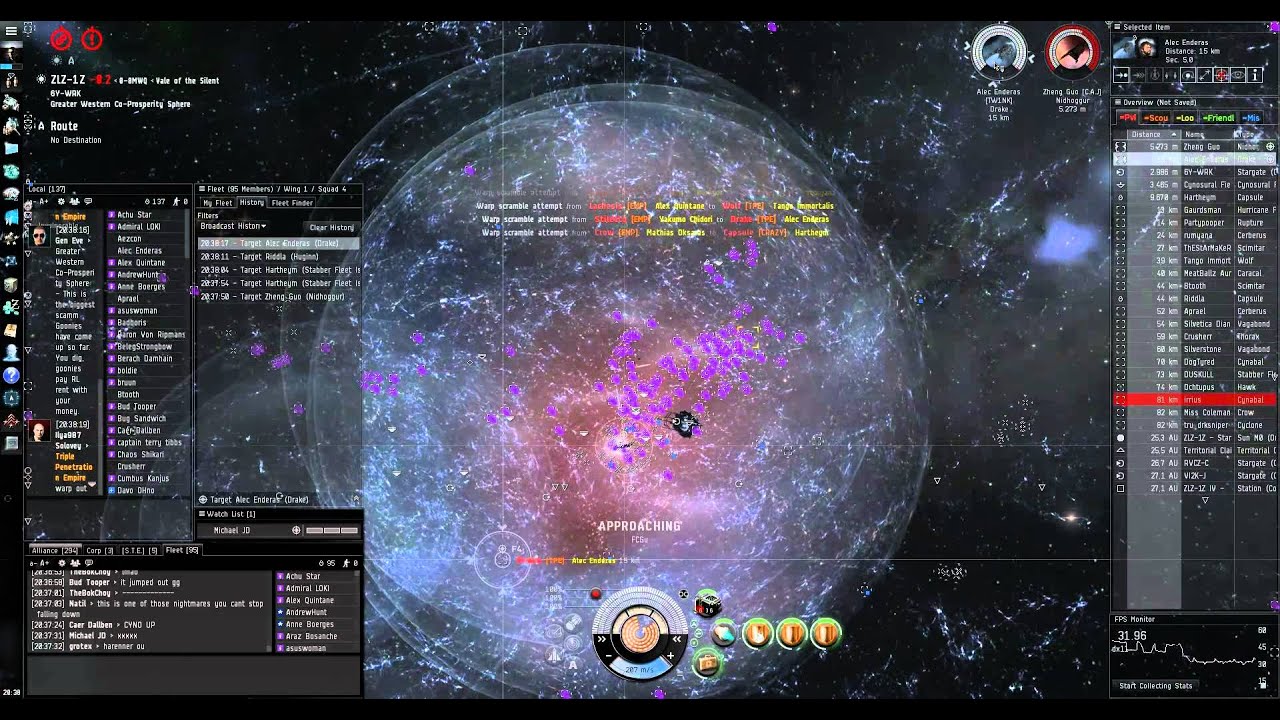 Eve Online Freedom Fleet with EMP - YouTube