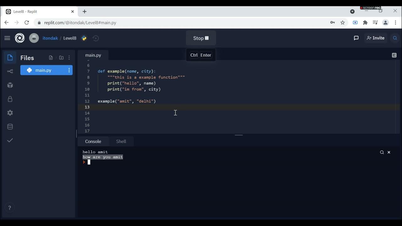 Python Level - 8 How To Use Def() Function In Python ! In Python By