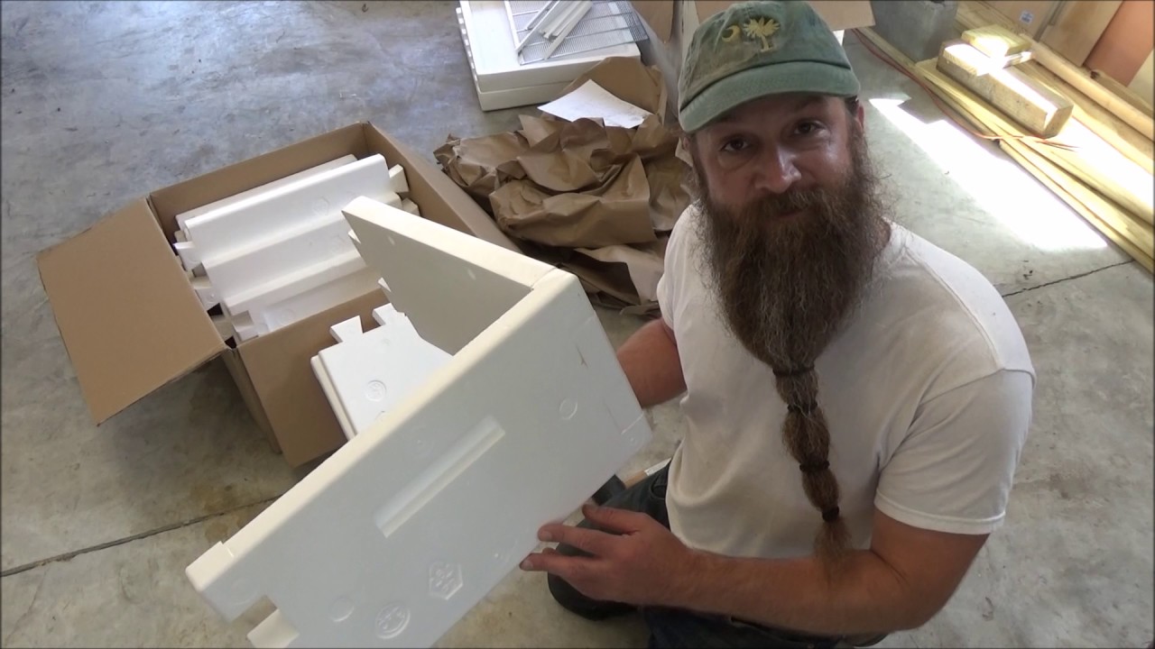 BeeMax hive unboxing and assembly - YouTube