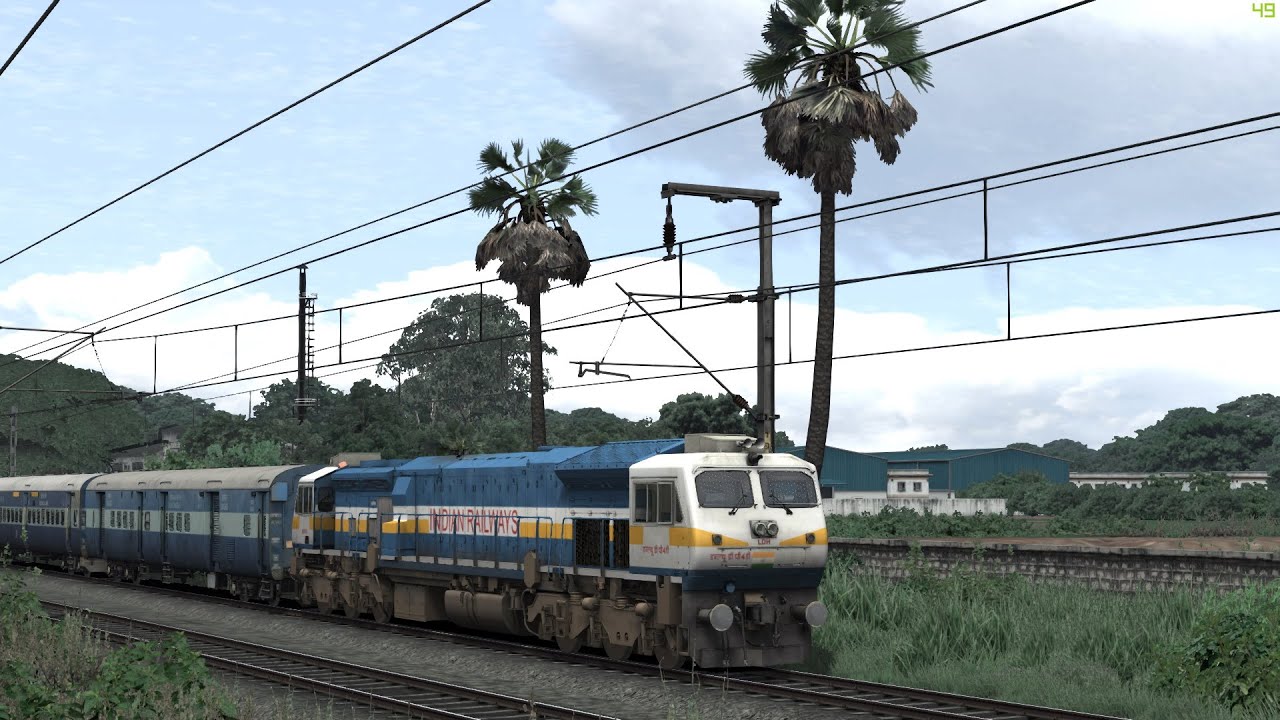 Ultra Realistic Indian Route Compilation | Indian Railsim | Train ...