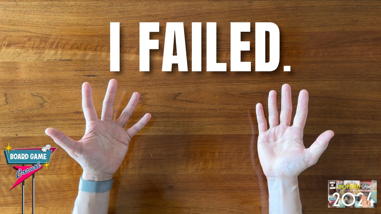 I failed.