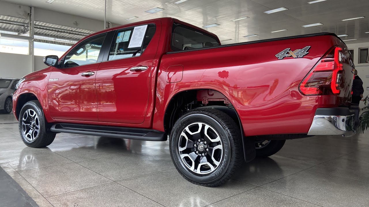 NOVA HILUX SRX 2022 VERMELHA | 2.8 DIESEL 4X4 | VALE A PENA EM 2023 ...