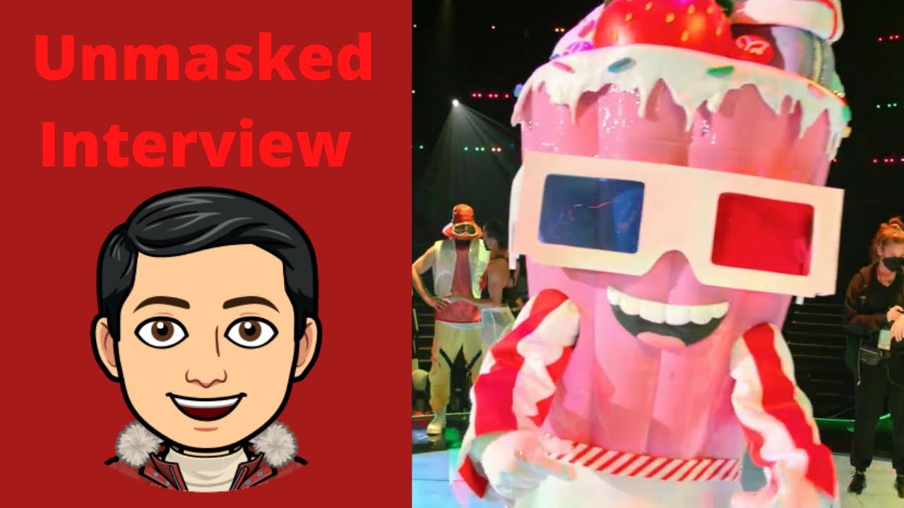 Masked Singer Season 8 Milkshake’s Unmasked Interview - YouTube