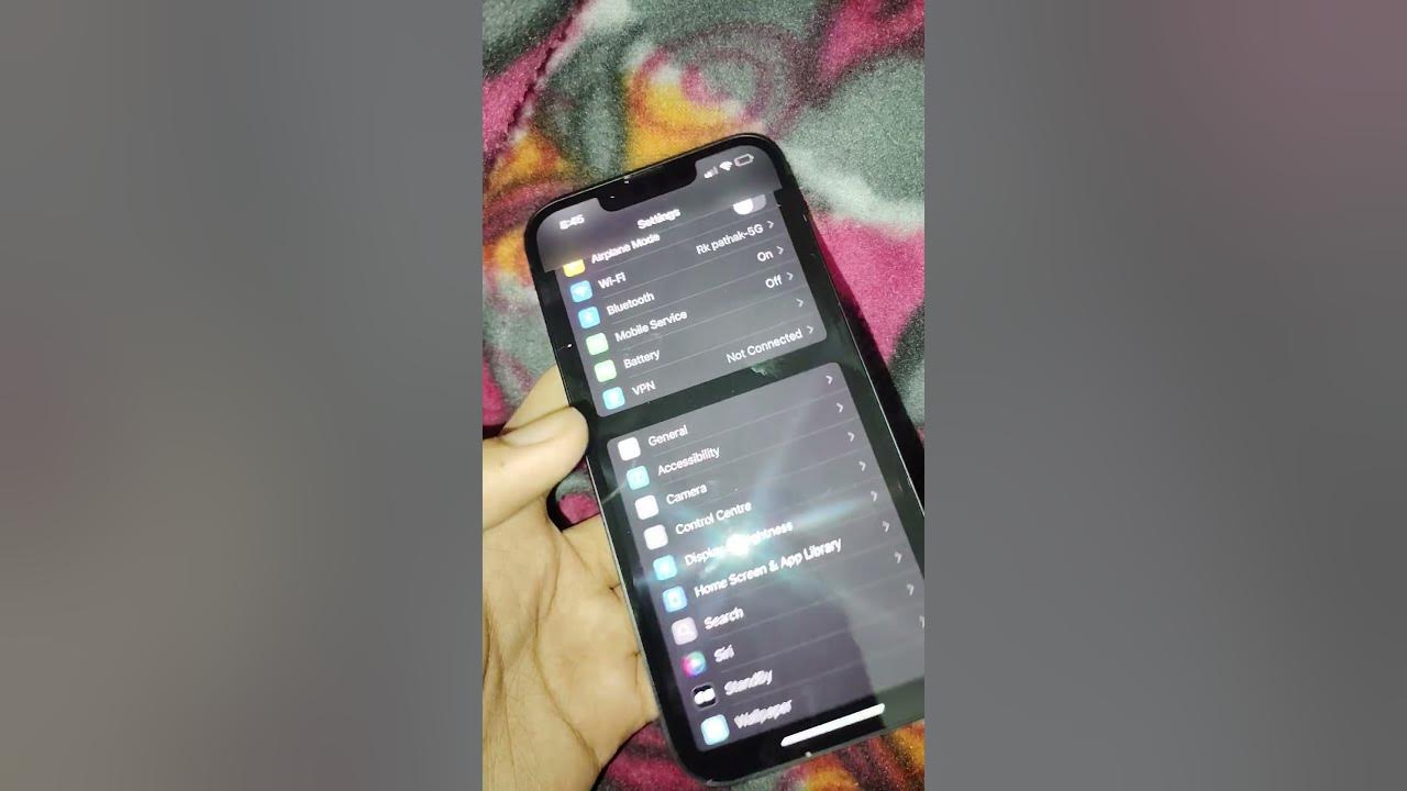 Iphone 13 Ios 18 Ios18 😈🔥 Youtube