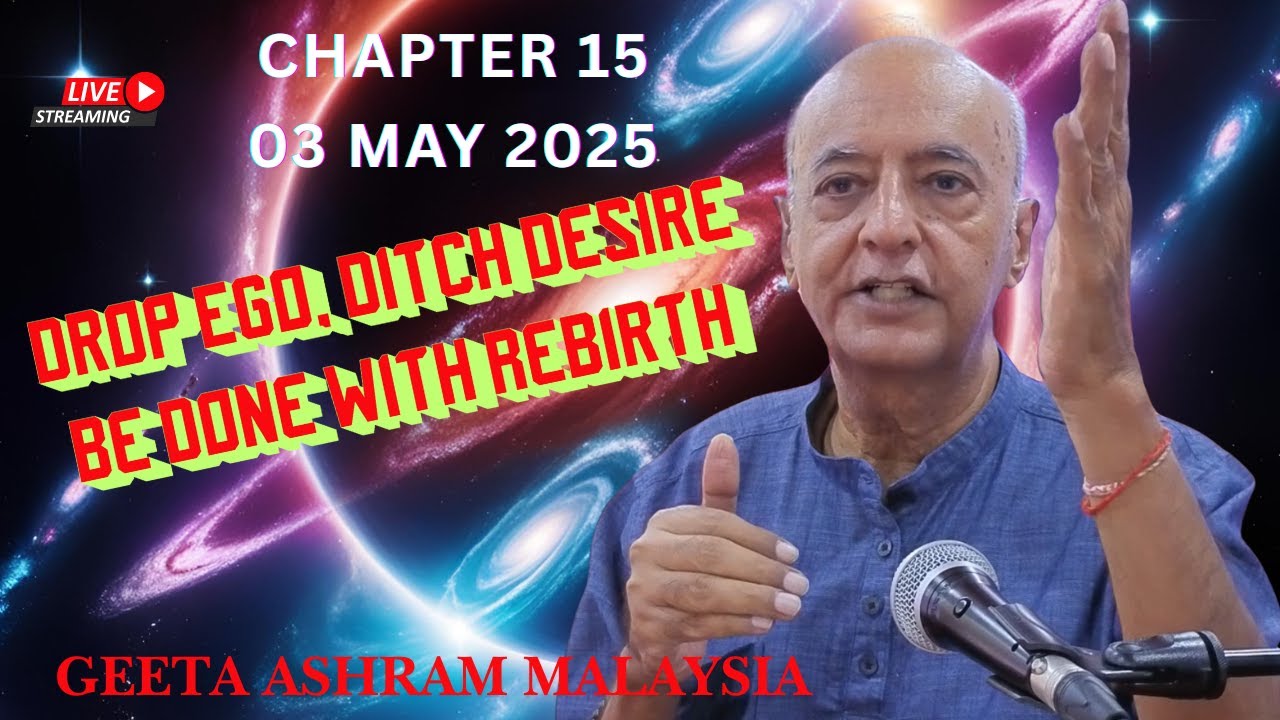 25 Bhagavad Gita Chapter 15 Verses (4 - 6): Drop Ego • Ditch Desire • End Rebirth - YouTube