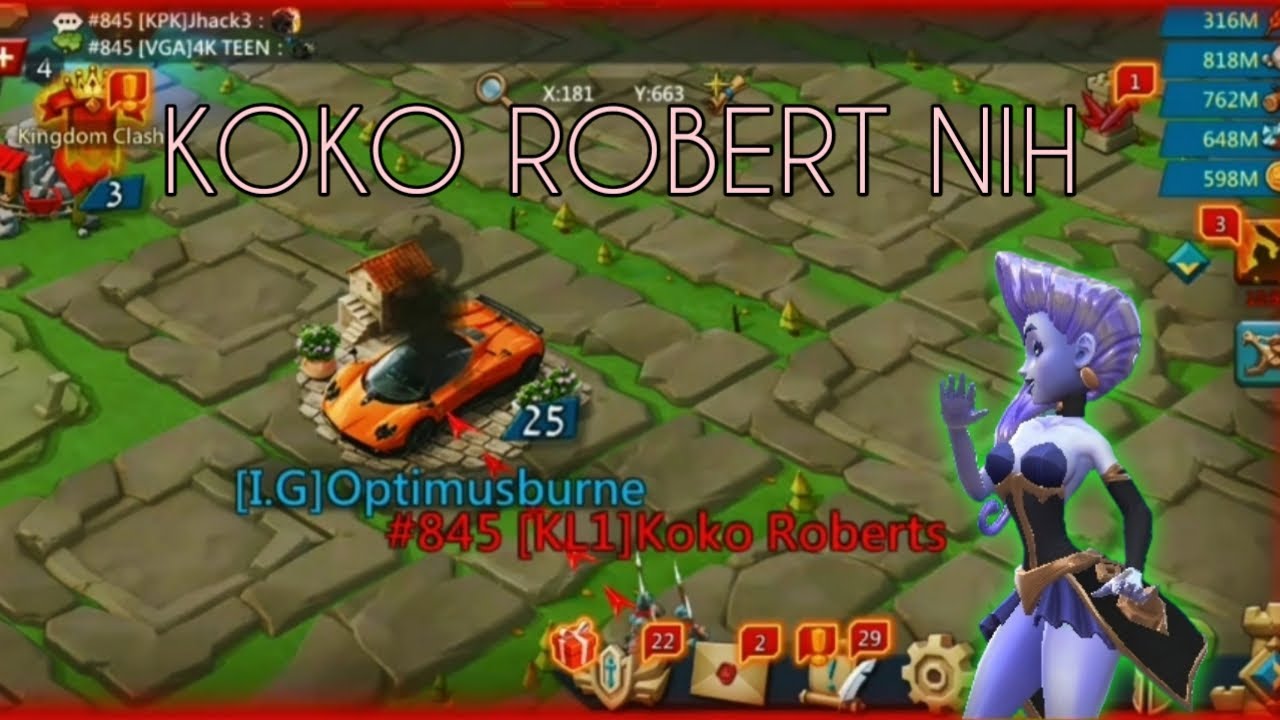 koko Robert vs me,#lordsmobile - YouTube