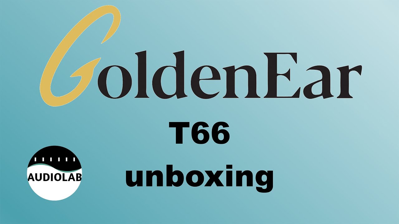 GOLDENEAR T66 TOWER SPEAKER WITH POWERED BASS #unboxing - YouTube