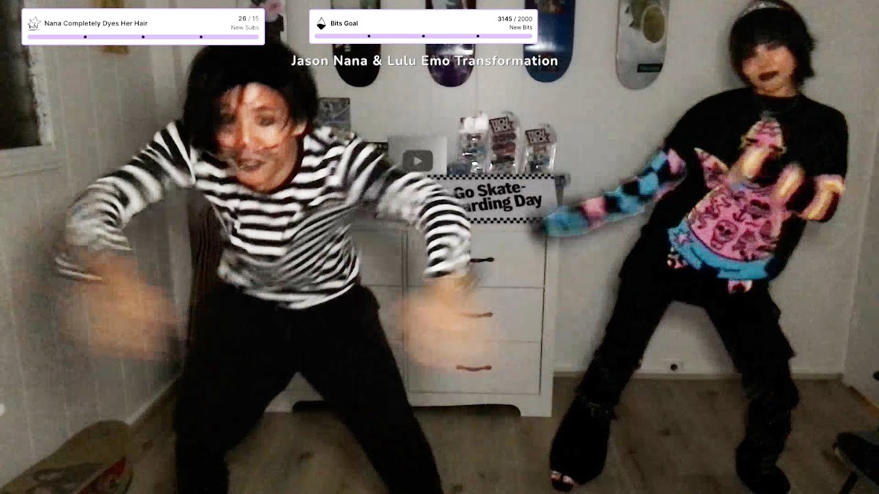 Emo Cyber Goth Livestream Rave Party - YouTube
