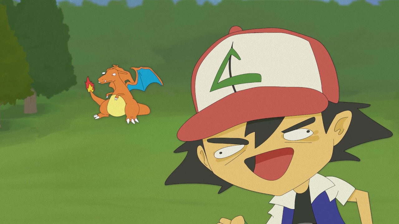 Ash Finds Charizard Parody Animation - YouTube