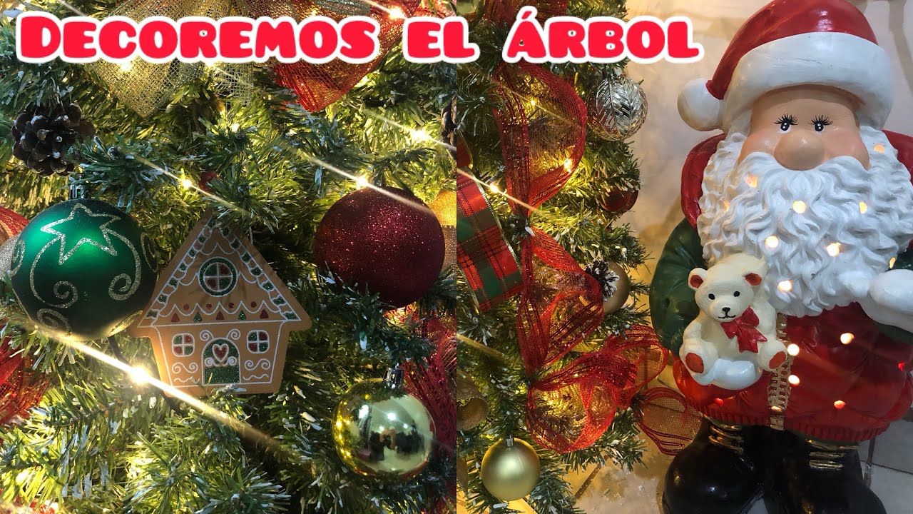 Decorando el árbol de navidad 2025 🎄🎅🏻⭐️ ️💚 | Perla De León - YouTube