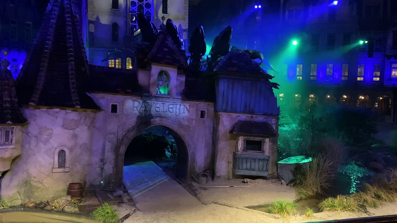 Efteling - Raveleijn show 's avonds (complete show 20 min) - YouTube