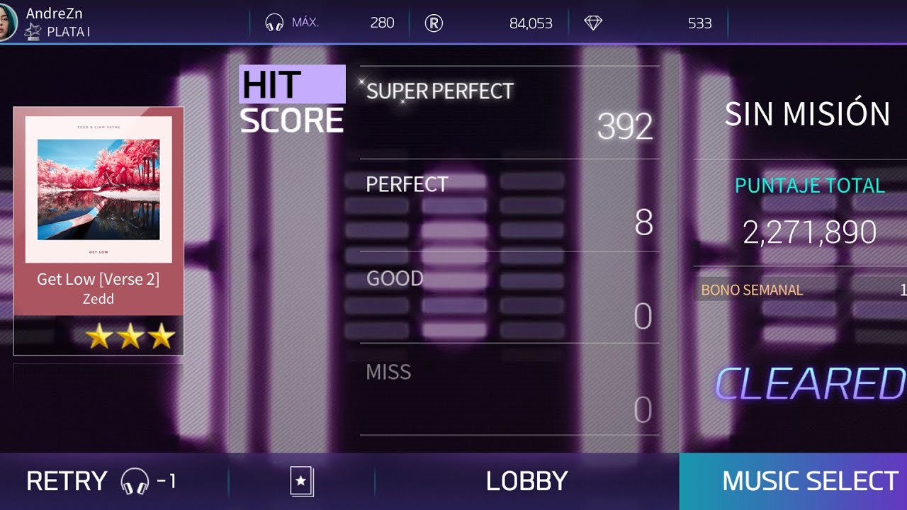The SuperStar Zedd Get Low [Verse 2] [Hard] ⭐⭐⭐ - YouTube