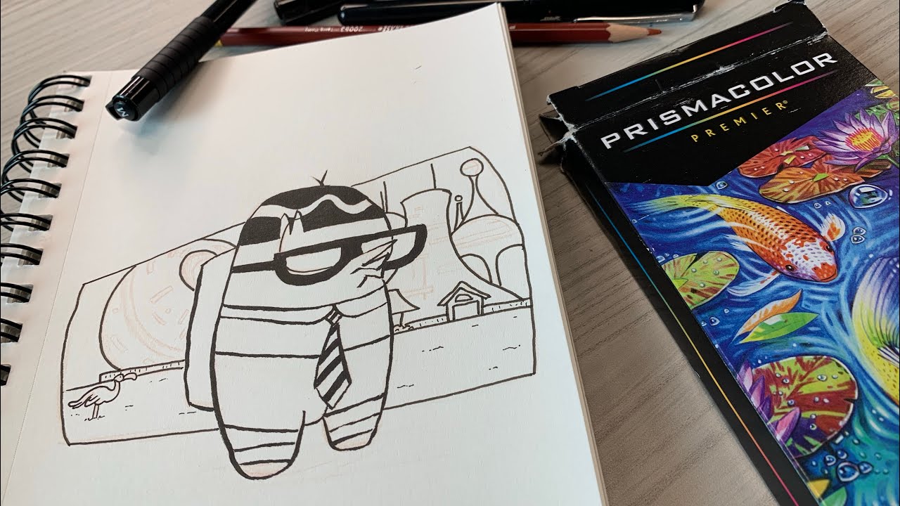 INKTOBER DAY 7: FANCY! [CUSTOM AMONG US SKIN] Dexters Laboratory ...