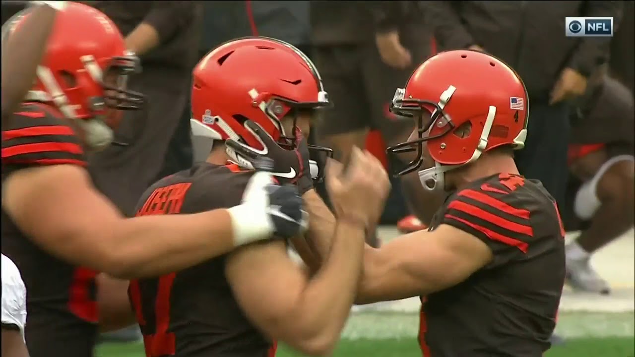 Browns victory celebration vs. Ravens | Cleveland Browns - YouTube