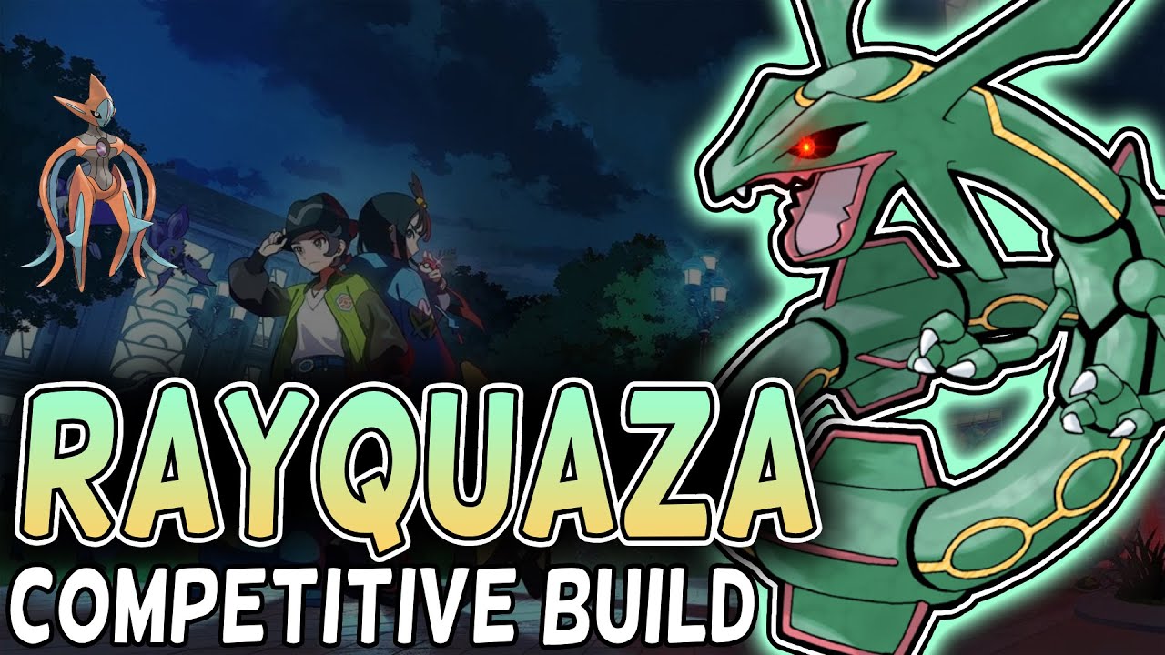 Mega Rayquaza Build For Competitive In Pokemon Legends Z-A - YouTube